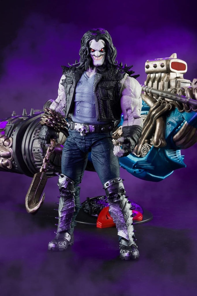 DC Multiverse (Justice League of America) Lobo & Spacehog 7-Inch Scale ...