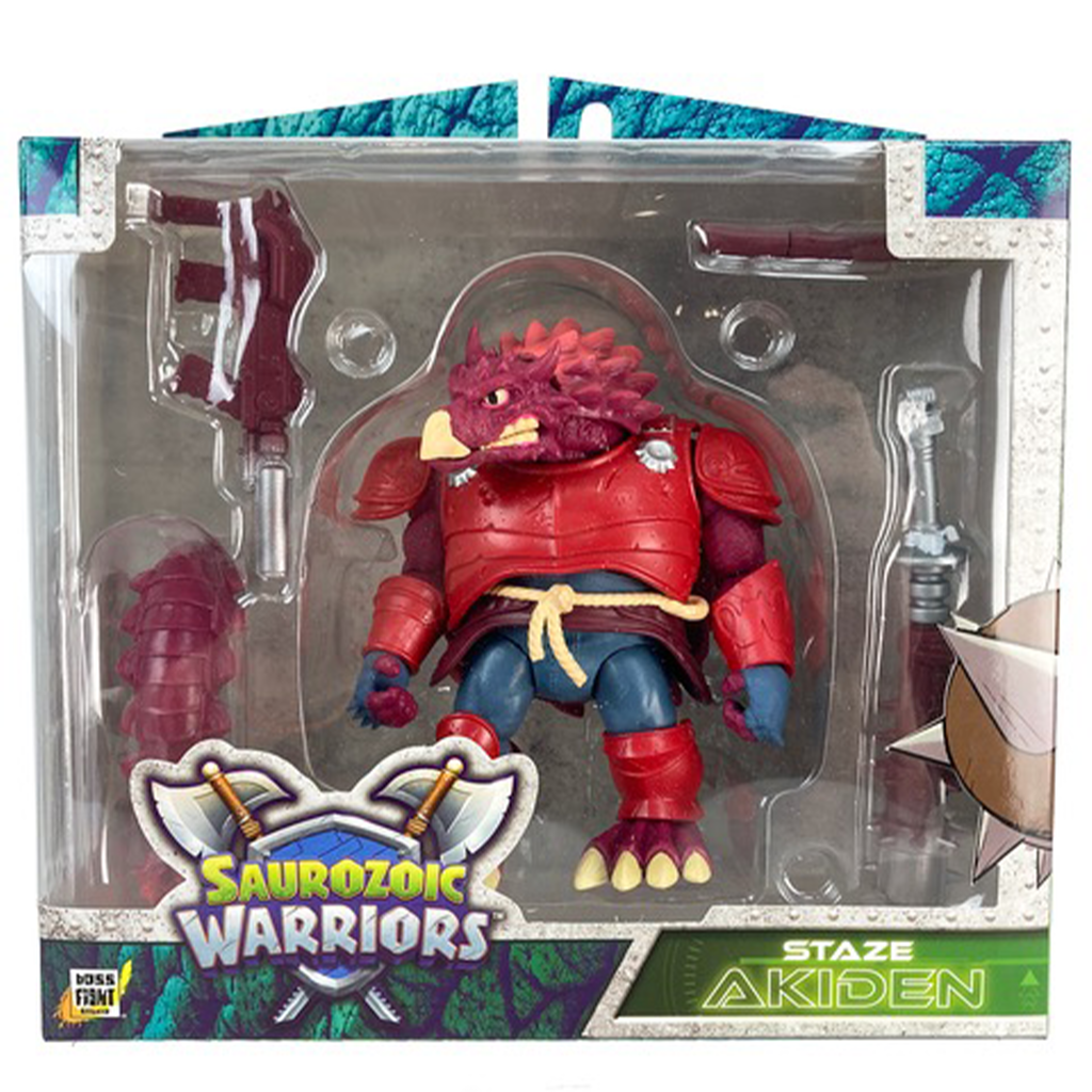 Saurozoic Warriors - Staze Akiden 6-Inch Scale Action Figure — Chubzzy ...