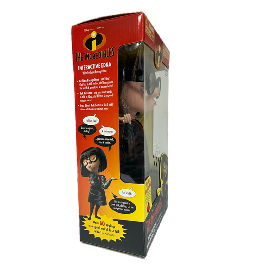 Disney The Incredibles Interactive Edna Doll — Chubzzy Wubzzy Toys ...