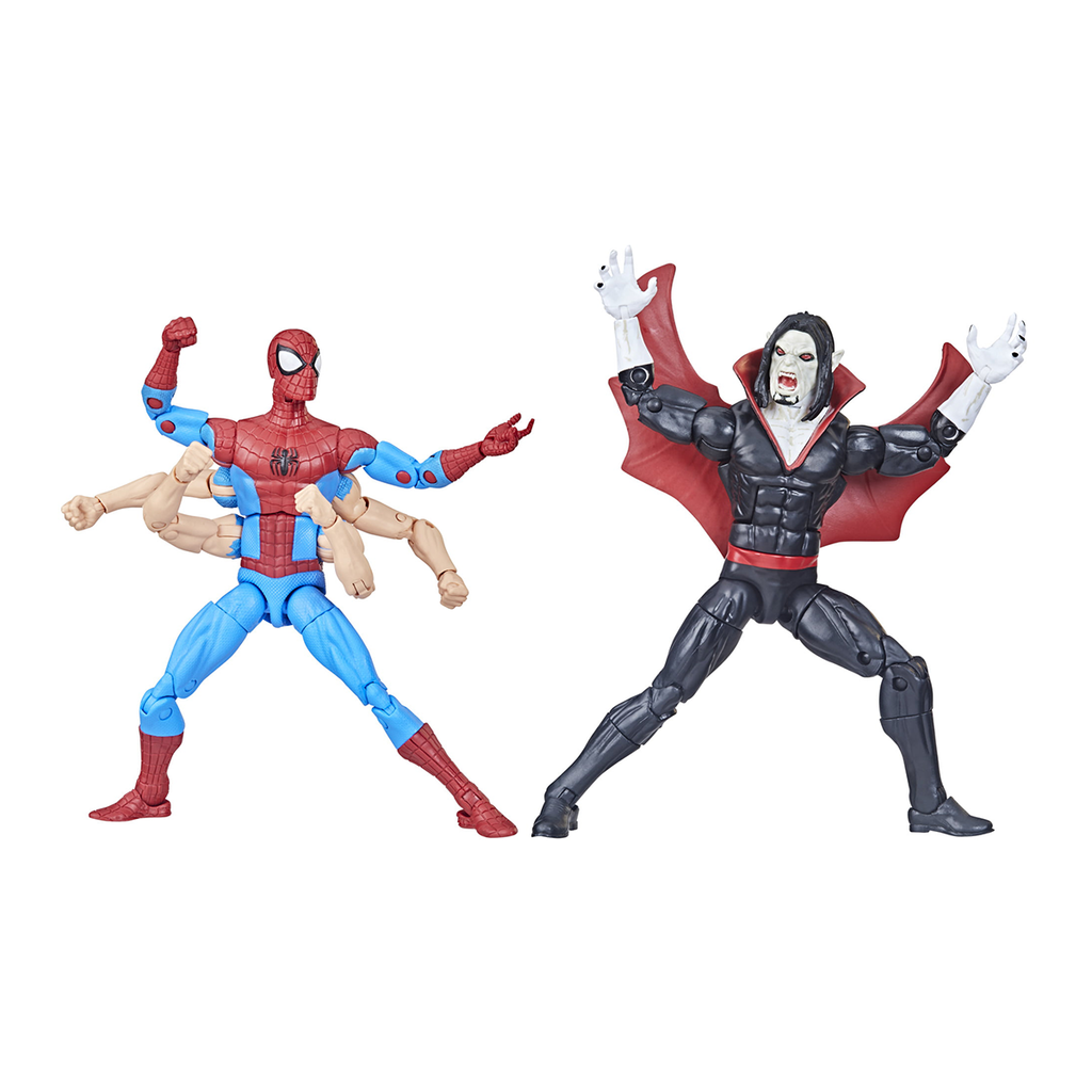 Marvel Legends Series Spider-Man vs Morbius 6-Inch Action Figure 2-Pac ...