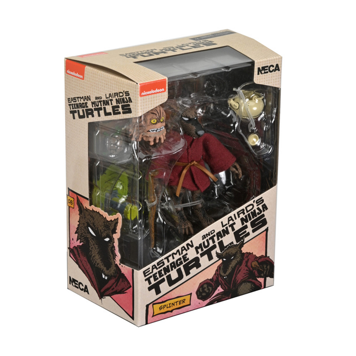 Teenage Mutant Ninja Turtles 7-Inch Scale Splinter (Mirage Comics) Act ...