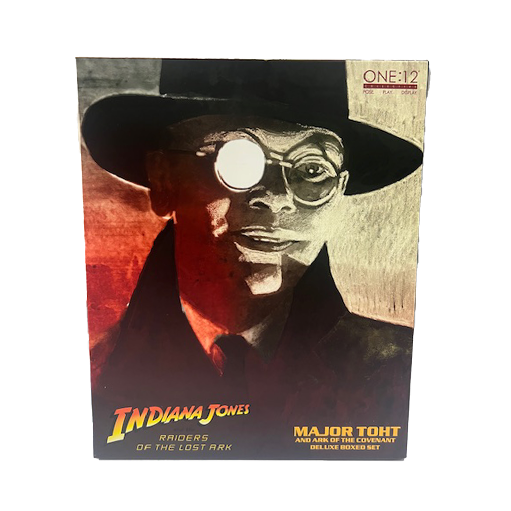 Mezco One:12 Collective Major Toht and Ark of the Covenant Deluxe Boxe ...
