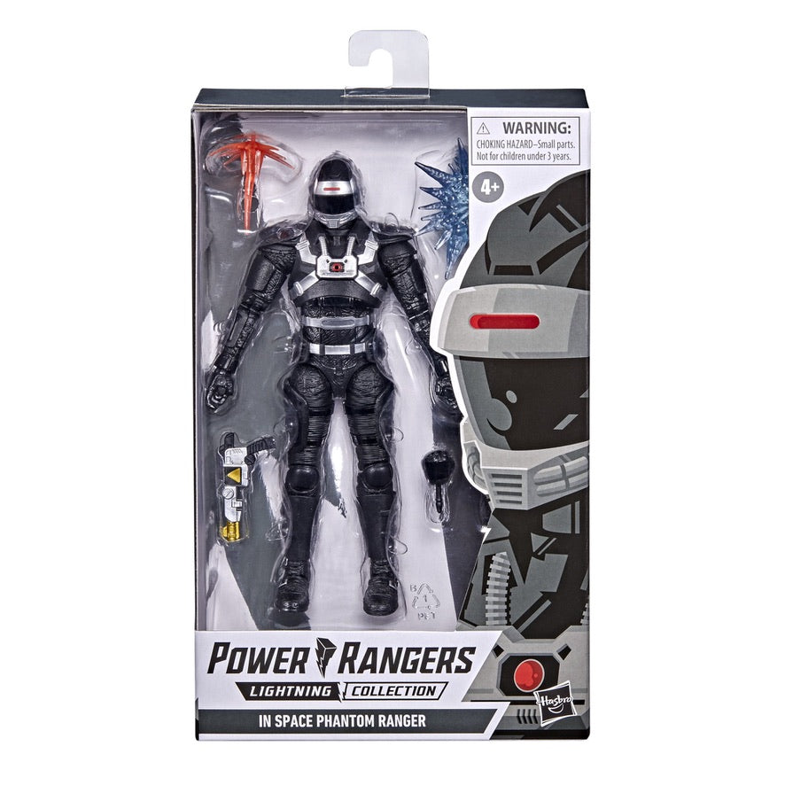 Power Rangers Lightning Collection In Space Phantom Ranger Figure ...