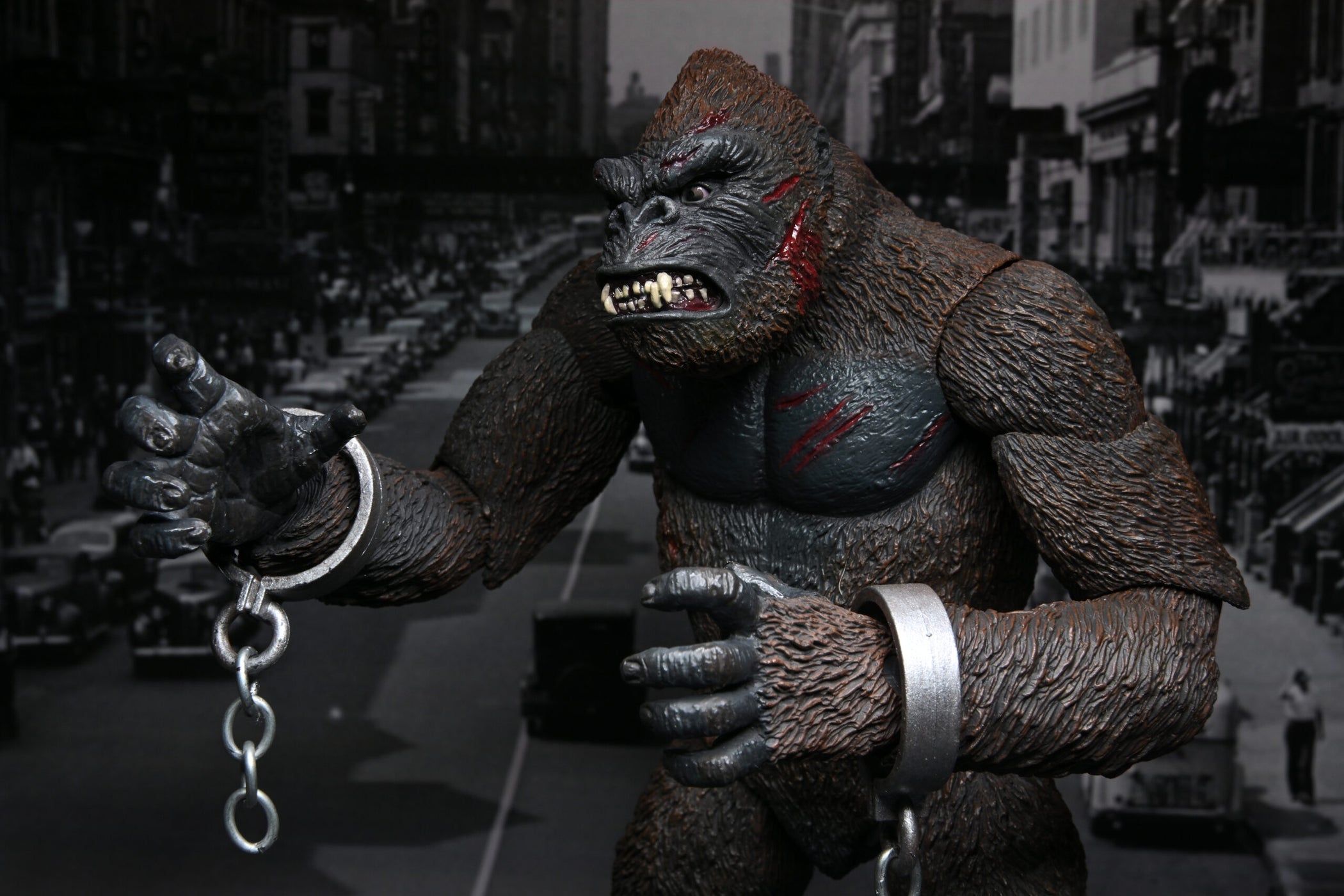 King Kong Ultimate King Kong (Concrete Jungle) 7-Inch Scale Action Fig ...