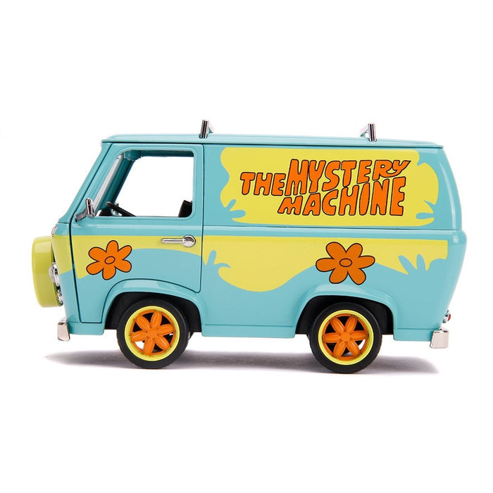 Scooby-Doo Mystery Machine with Scooby and Shaggy Figures 1:24 Die-Cas ...
