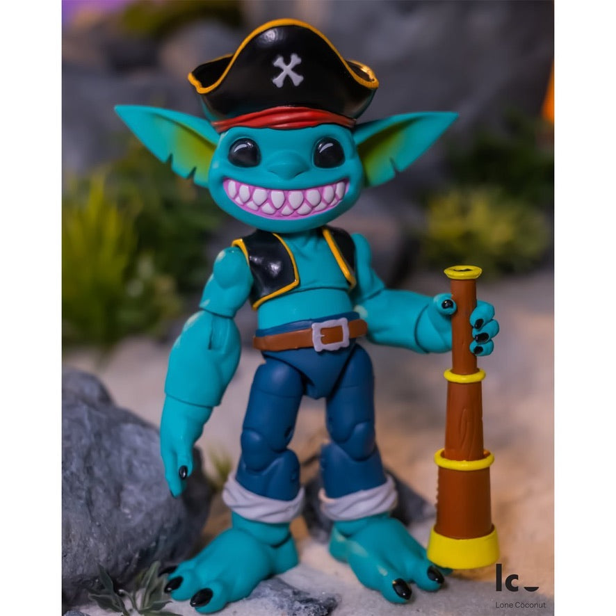 Plunderlings Captain Teel 1:12 Scale Action Figure — Chubzzy Wubzzy ...