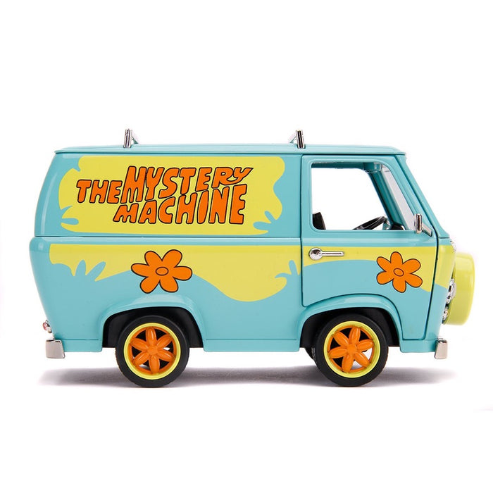 Scooby-Doo Mystery Machine with Scooby and Shaggy Figures 1:24 Die-Cas ...