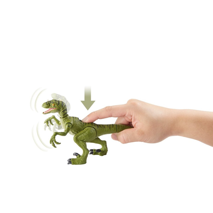 Jurassic World Savage Strike Velociraptor Charlie Action Figure ...