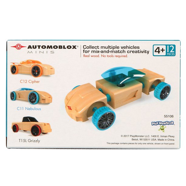 Automoblox Mini C11 Nebulous Aqua Blue — Chubzzy Wubzzy Toys & Collectibles
