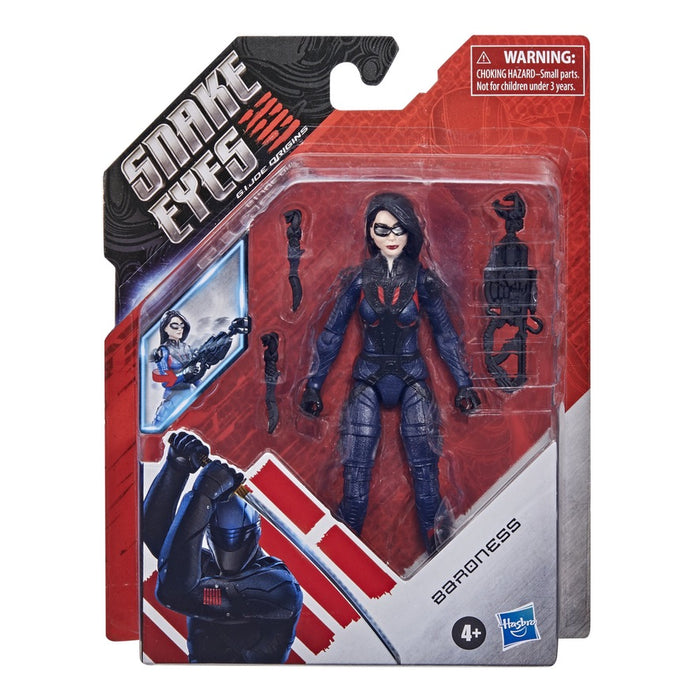 G.I. Joe Snake Eyes Origins Movie Baroness 6-Inch Action Figure ...