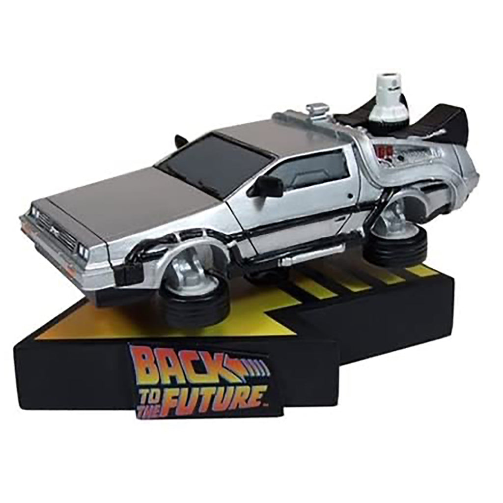 Back to the Future Part II DeLorean Time Machine Premium Motion Statue ...