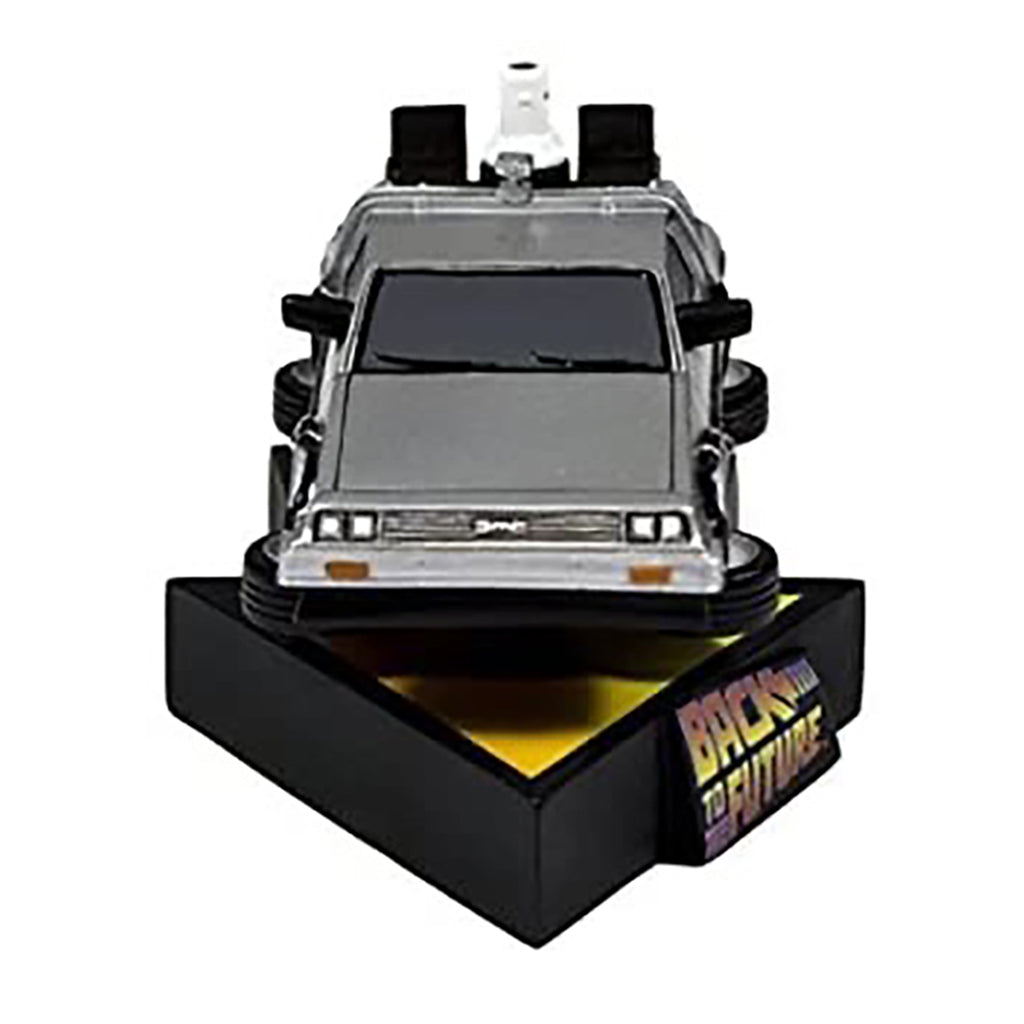 Back to the Future Part II DeLorean Time Machine Premium Motion Statue ...