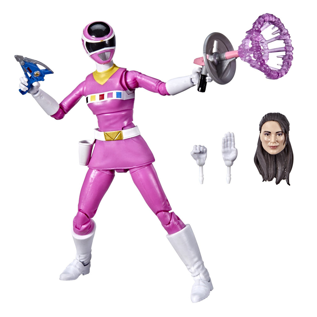 Power Rangers Lightning Collection In Space Pink Ranger Figure ...