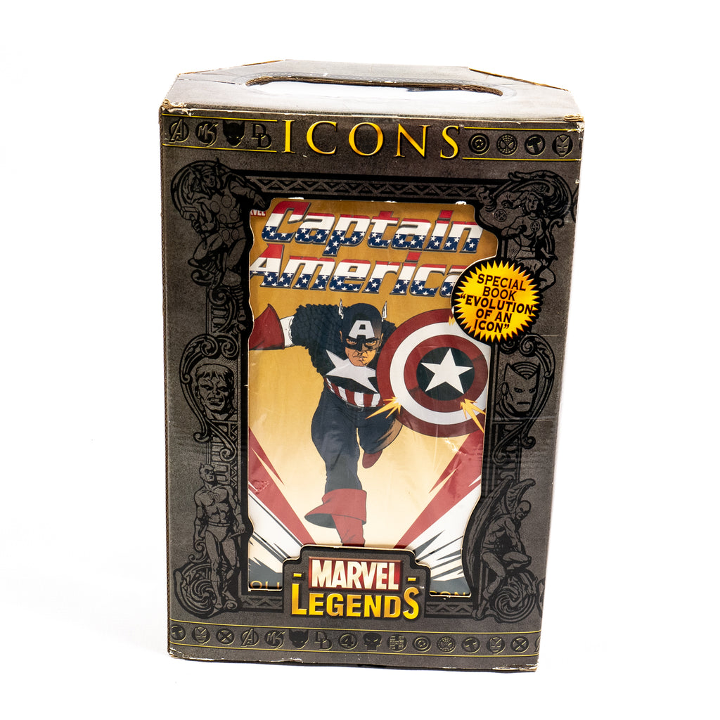 Marvel Legends Icons Series 1: Masked Captain America 12" Action Figur ...