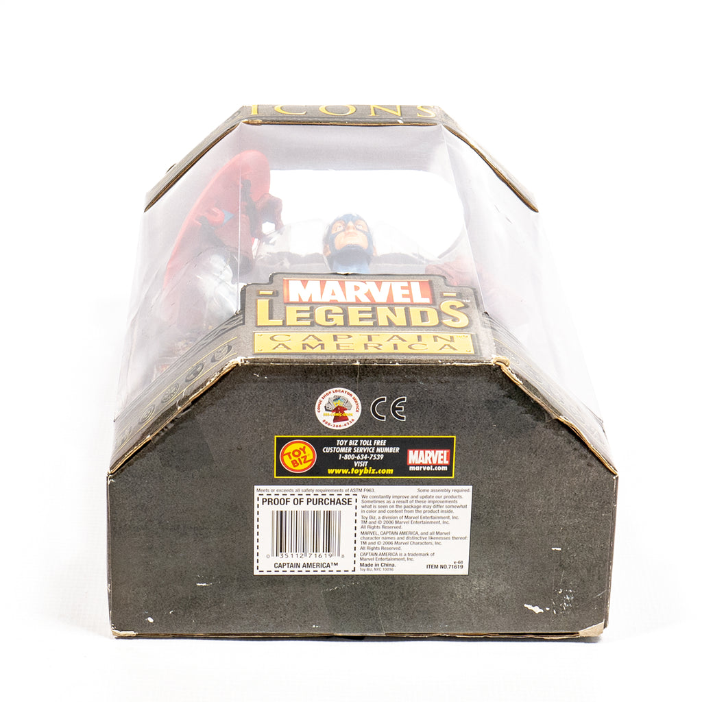 Marvel Legends Icons Series 1: Masked Captain America 12" Action Figur ...