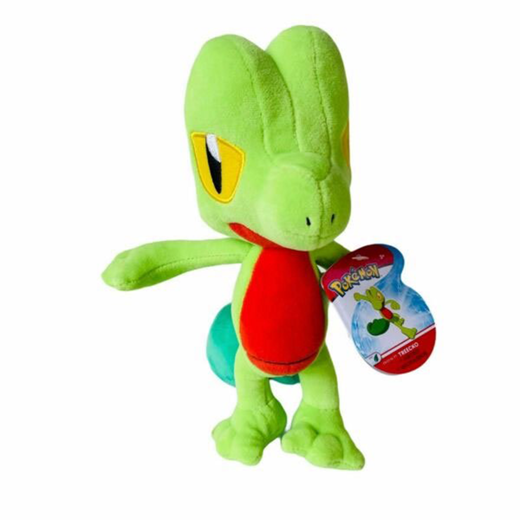 Pokemon 8-Inch Treecko Plush — Chubzzy Wubzzy Toys & Collectibles