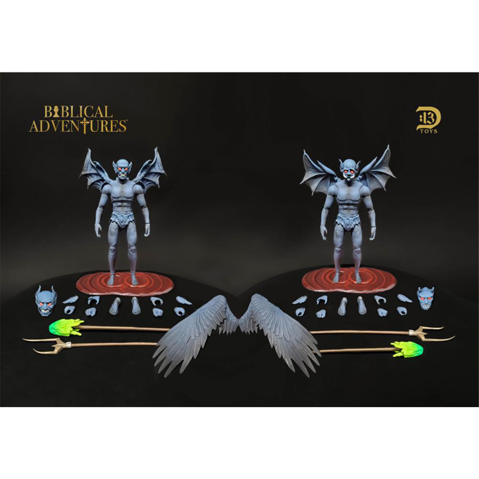 Biblical Adventures Demons (Shadows) Deluxe 1/12 Scale Figure 2-Pack ...