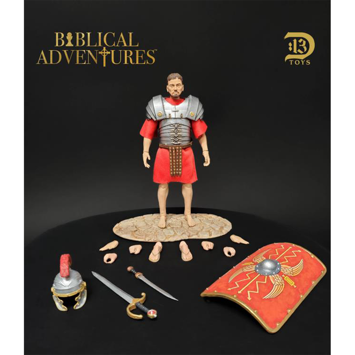 Biblical Adventures Roman Soldier (Red) 1/12 Scale Figure — Chubzzy ...